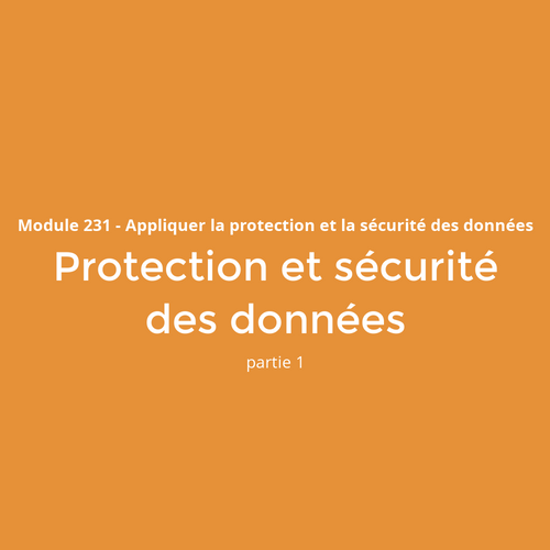 231-2 Protection et sécurité des données - p1