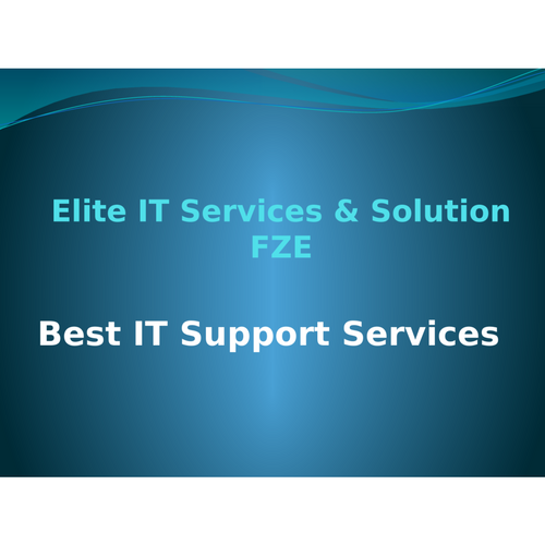 Presentations by Elite IT Services & Solution FZE