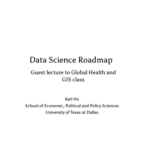 Data Science Roadmap