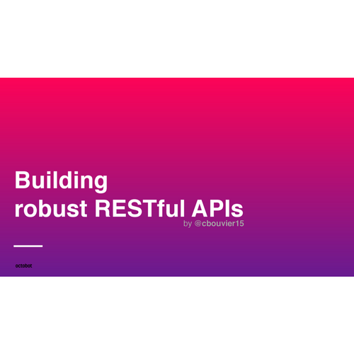 Building-robust-restful-api