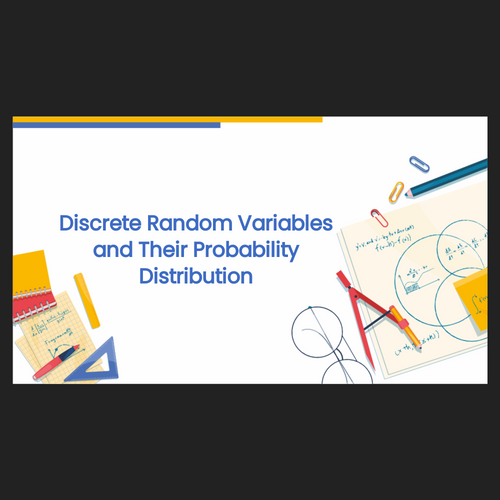 Discrete Random Variables P&S1 A Level