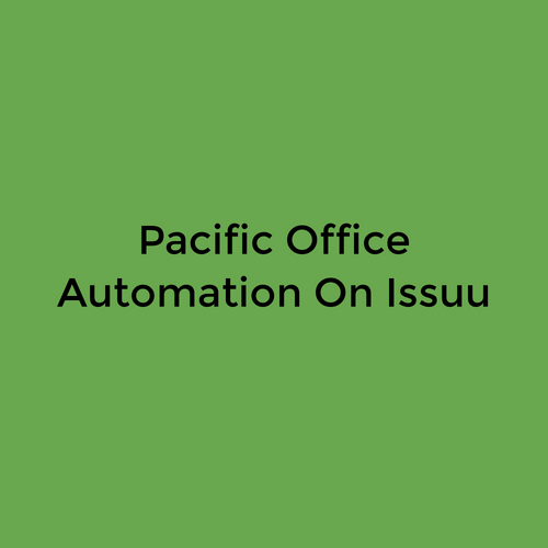 Presentations by Pacific Office Automation