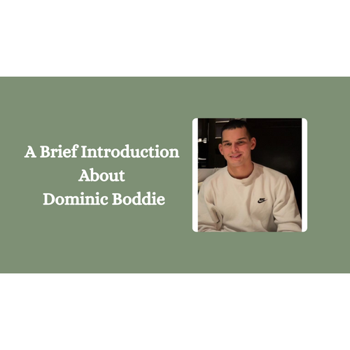 A Brief Introduction About Dominic Boddie