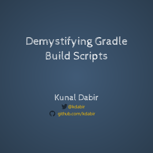 Demystifying Gradle Build Scripts