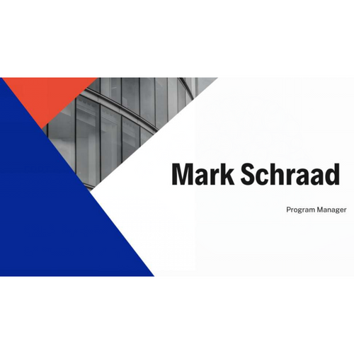 Mark Schraad | Program Manager