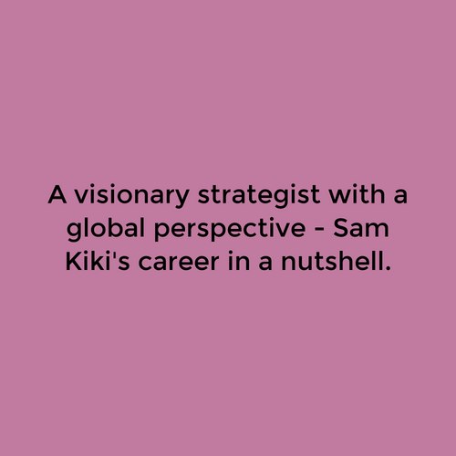 Presentations by Sam Kiki