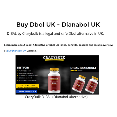 Buy Dbol UK - Dianabol UK