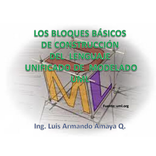BLOQUES BÁSICOS DE CONSTRUCCIÓN EN UML