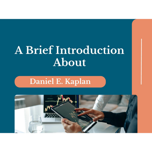A Brief Introduction About Daniel E. Kaplan
