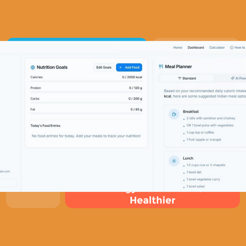 NutriSync The Next-Gen Nutrition Technology Eat Smarter, Live Healthier