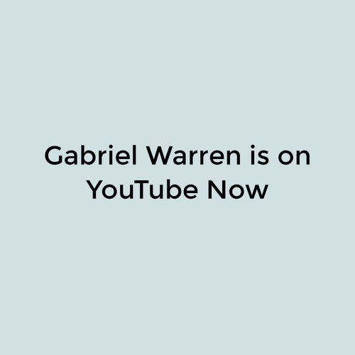 Presentations by Gabriel Warren