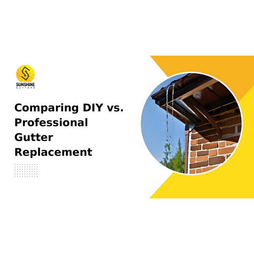 Comparing DIY vs. Professional Gutter Replacement