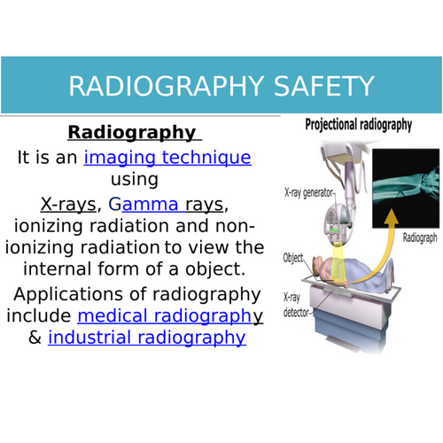 Radiography Safety Measures