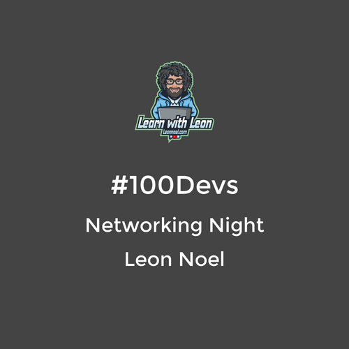 #100Devs - Networking Night (cohort 2)