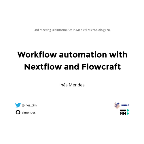 Workflow automation with Nextflow and Flowcraft