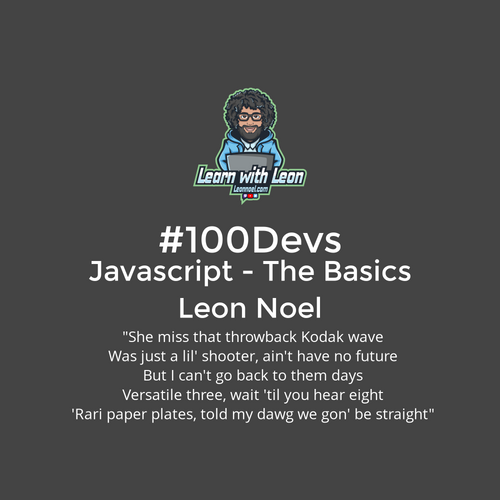 100Devs - Javascript Basics (cohort 2)