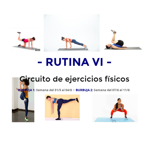 Rutina de ejercicios VI