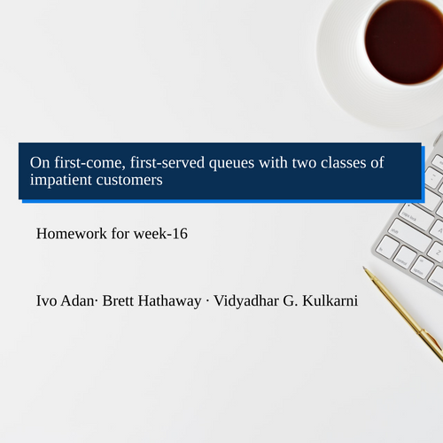 On first-come, first-served queues with two classes of impatient customers