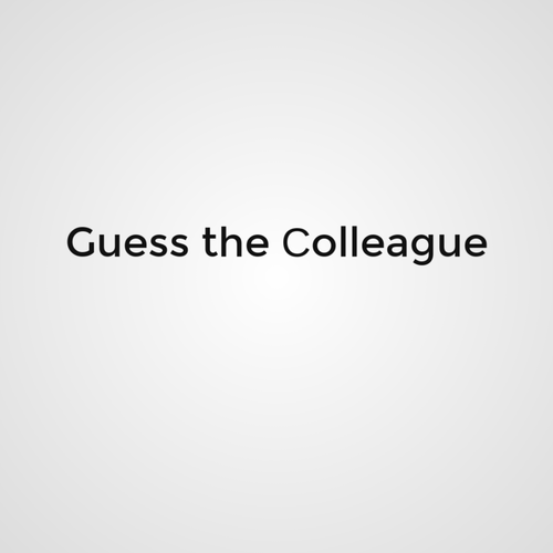 Guess the Colleague