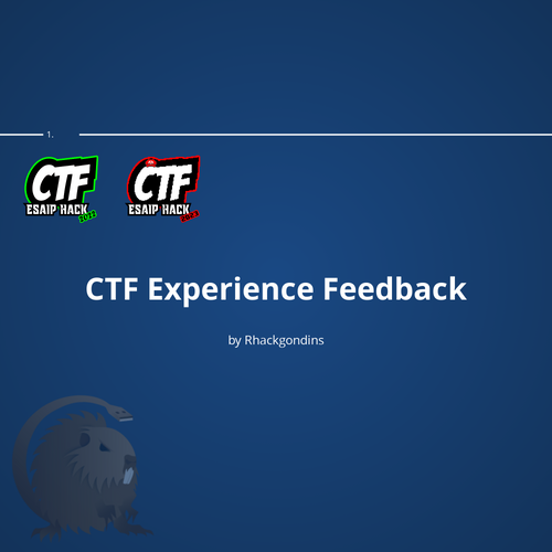 ESAIP CTF - Gestion de projet