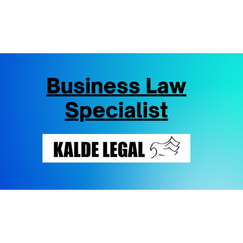 Business Law Specialist - Kalde Legal