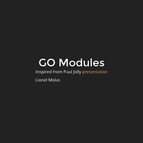Go Modules