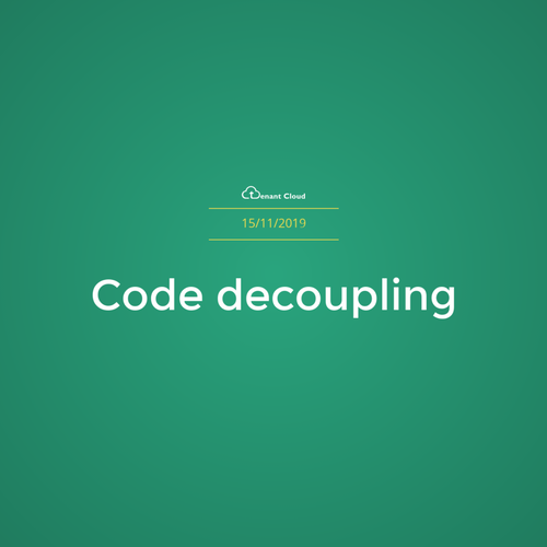 Code Decoupling 