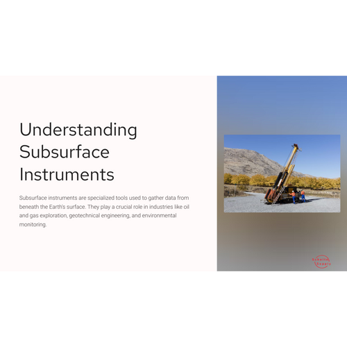 Understanding Subsurface Instruments