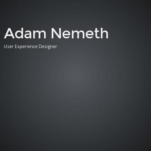 Adam Nemeth portfolio