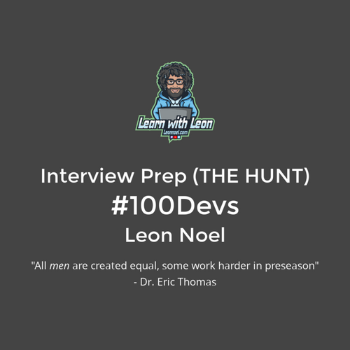 #100Devs - Interview Prep