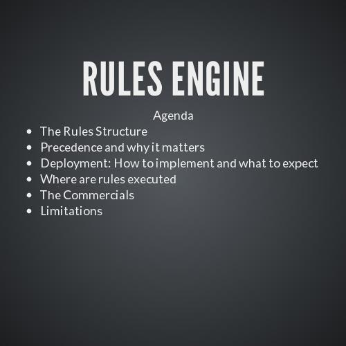 EdgeCast Rules Engine Overview