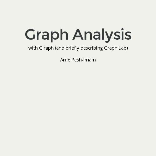Graph Analysis
