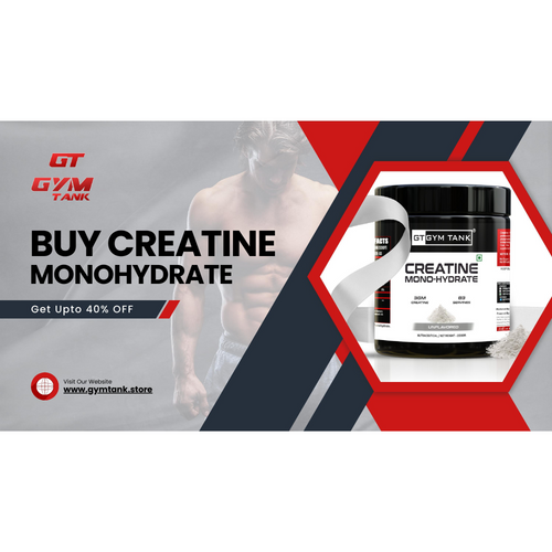 Buy Creatine Monohydrate Supplements | GT GYM TANK