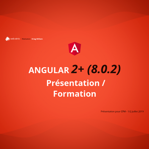 ANGULAR 2 – PRÉSENTATION