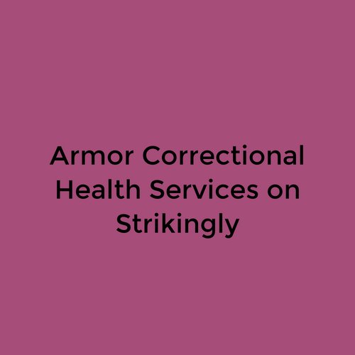 Armor Correctional Health Services on Strikingly