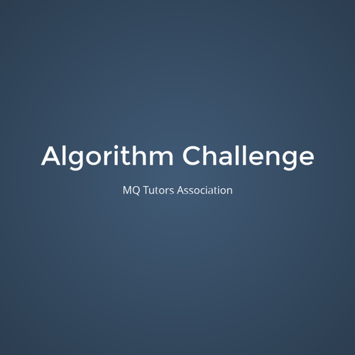 MQ Hackathon Algorithm Challenge
