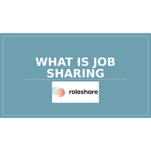 What is job sharing