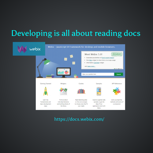 1-1. Webix Basics. UI Layouts.