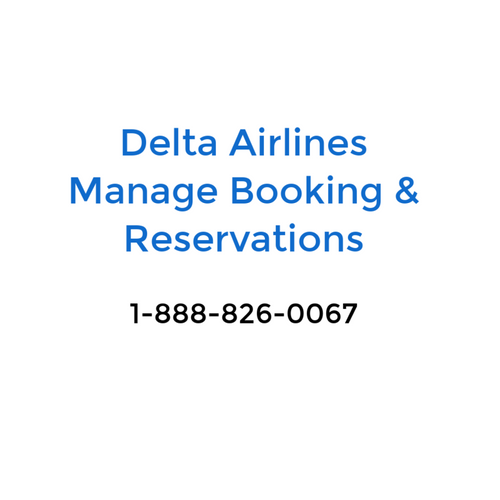 Delta Airlines Manage Booking & Reservations