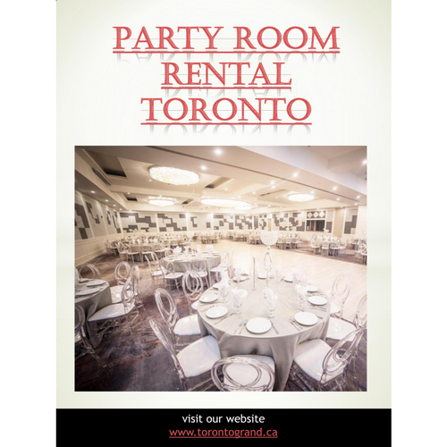 Party Room Rental Toronto