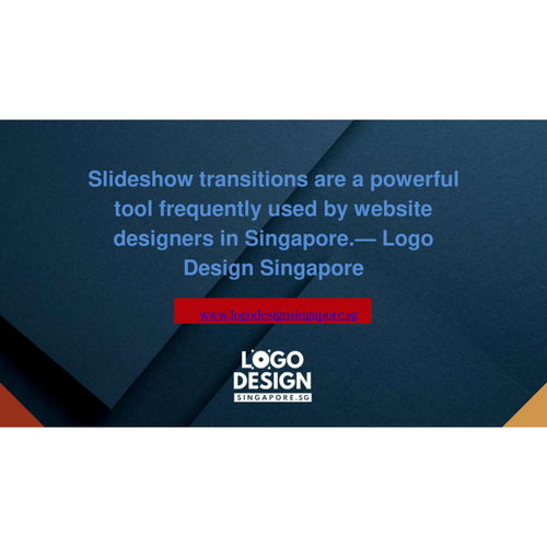 Slideshow transitions are a powerful tool frequently used by website ...