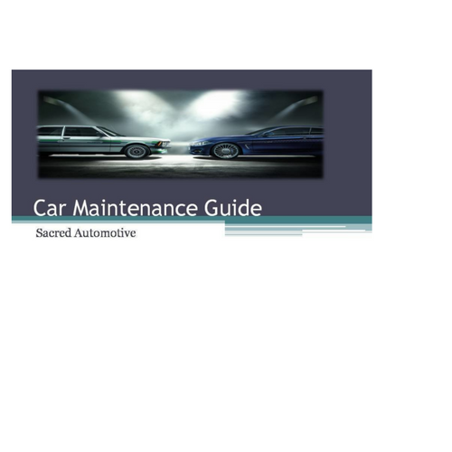 Car Maintenance Guide