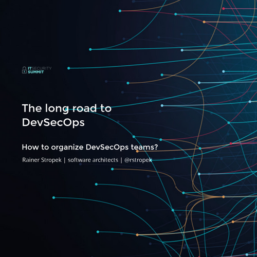 The long road to DevSecOps
