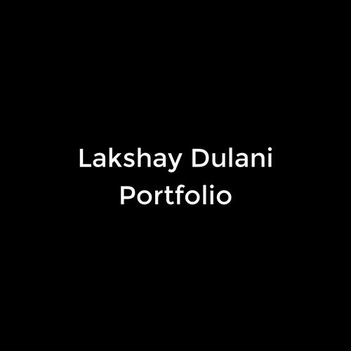 Lakshay Dulani AI Portfolio