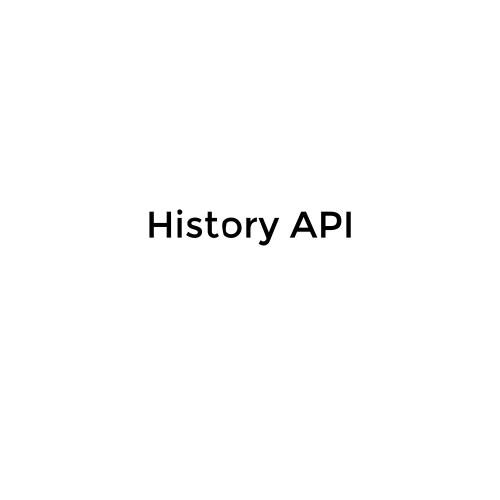 History API