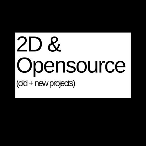 2D & Opensource