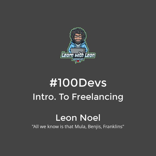 #100Devs Intro To Freelancing (cohort2)