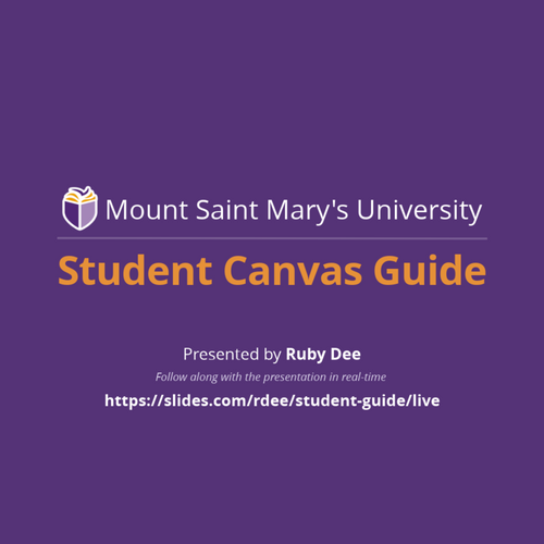 Student Canvas Guide