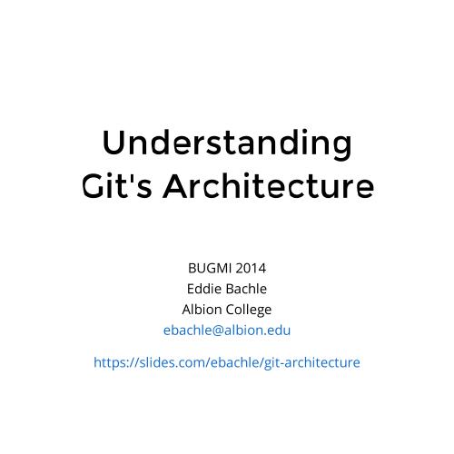 Git Architecture