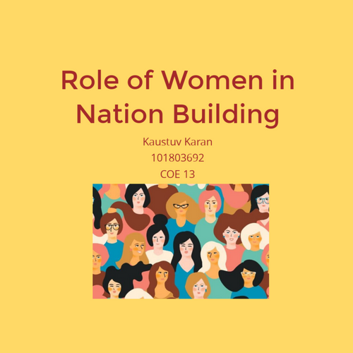 Role of Women in Nation Building